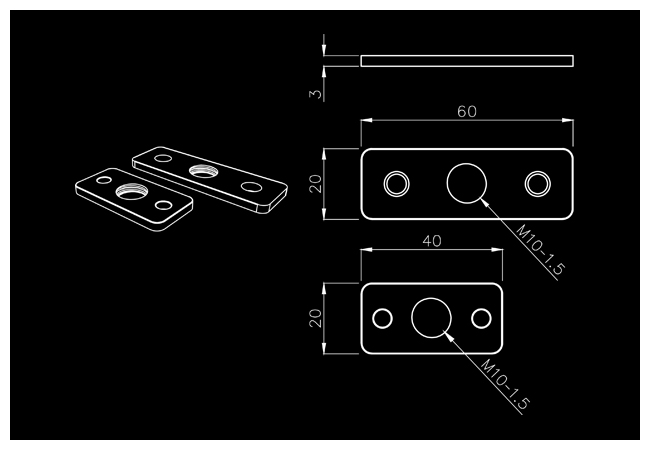 Mounting Plates - KayGuay Hardware